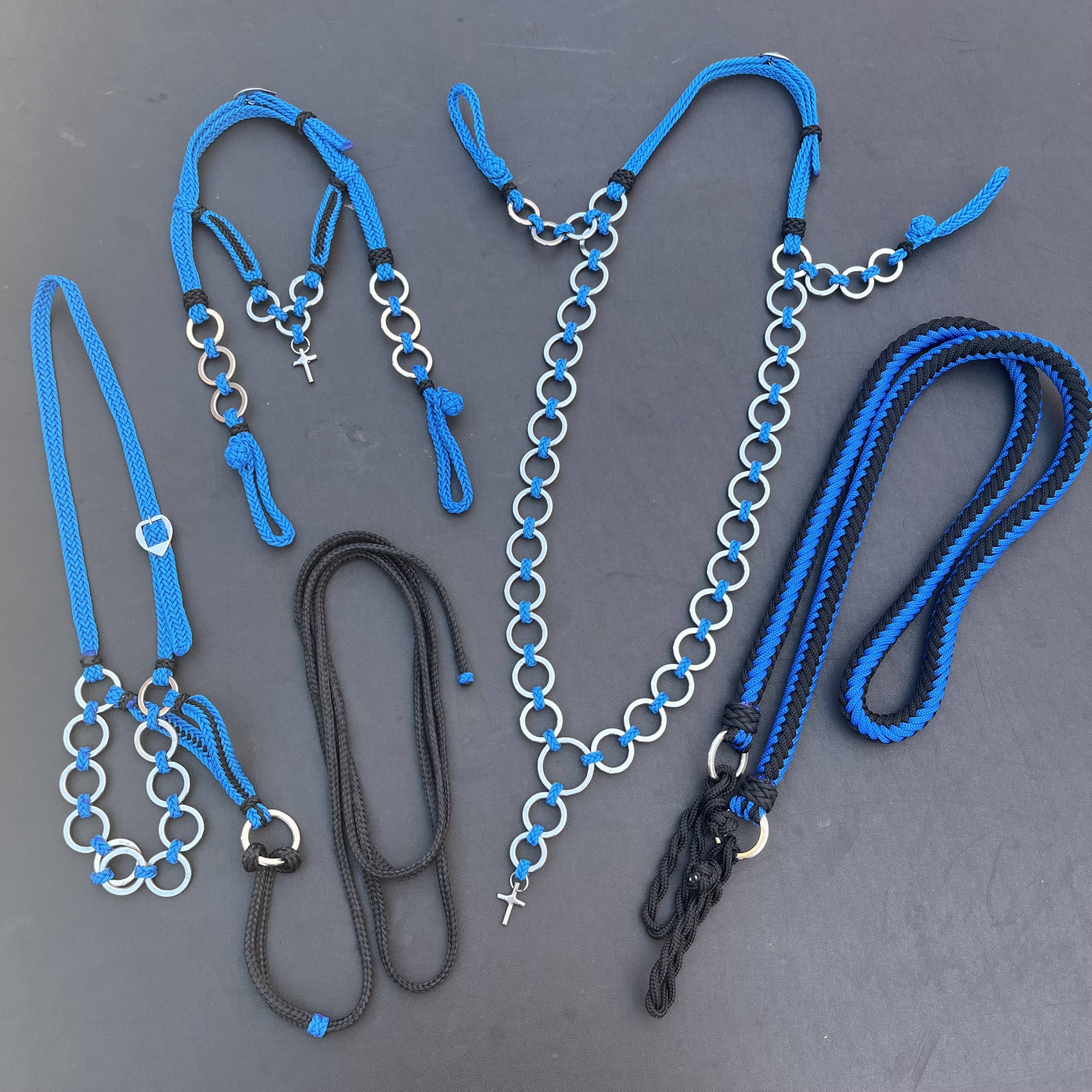 Traia Comercial - Argolinhas Completa - Azul e Preta | Traias e Catiras ...