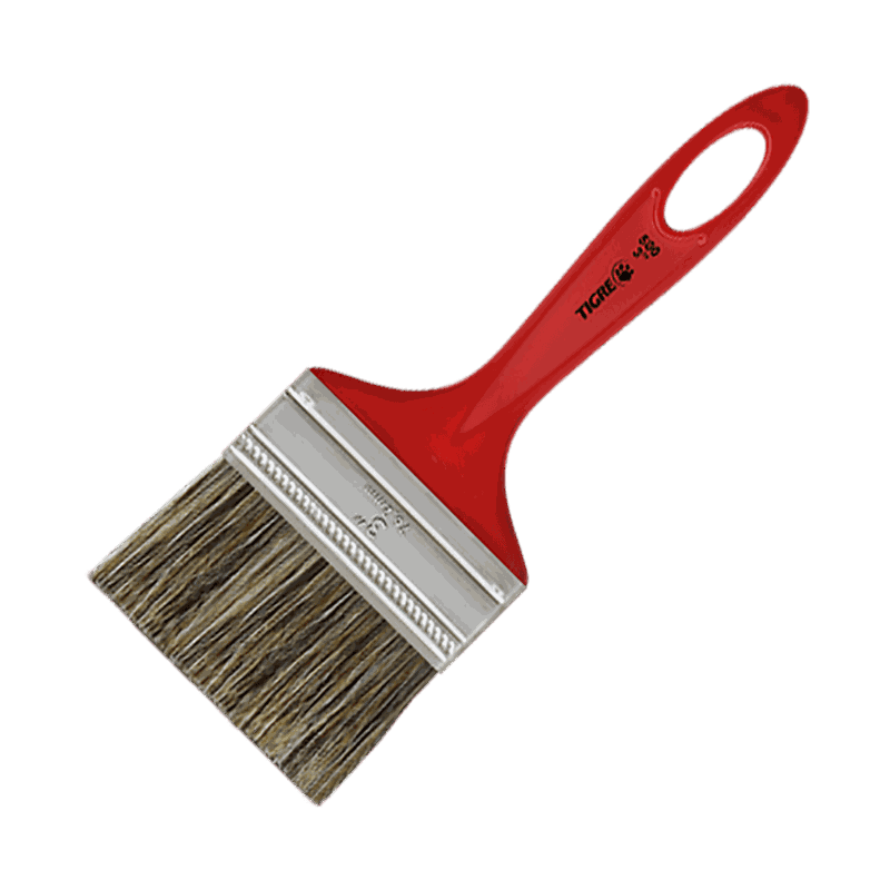 Pincel / Trincha Simples 3" Ref. 500 - Tigre | TREVO PEÇAS