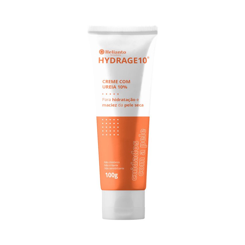 Hydrage 10 Creme hidratante com Ureia 10% Helianto 100g | Triomed