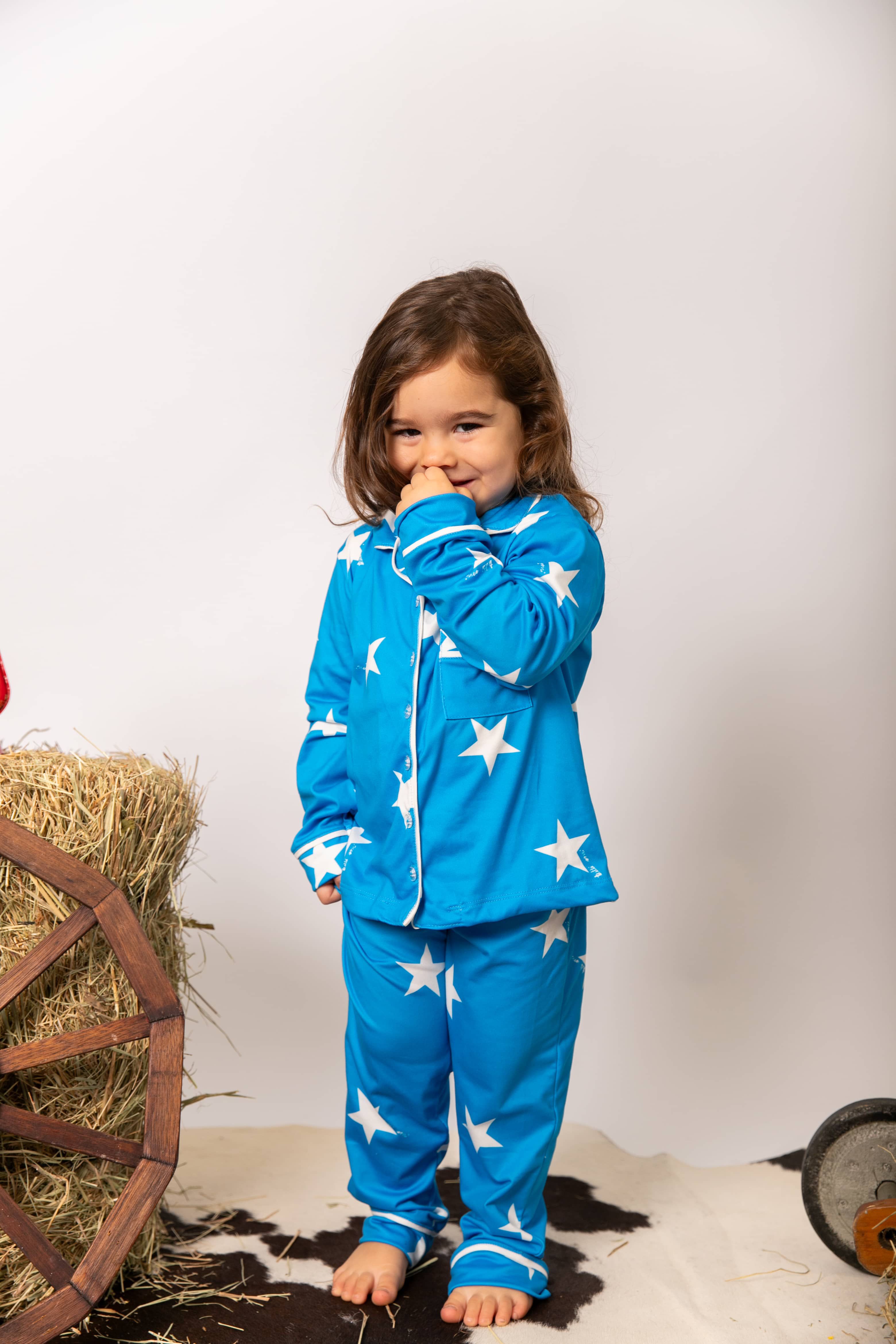 Pijama Infantil Americano Longo Estrelas | TUTTI AMI - Loja Oficial