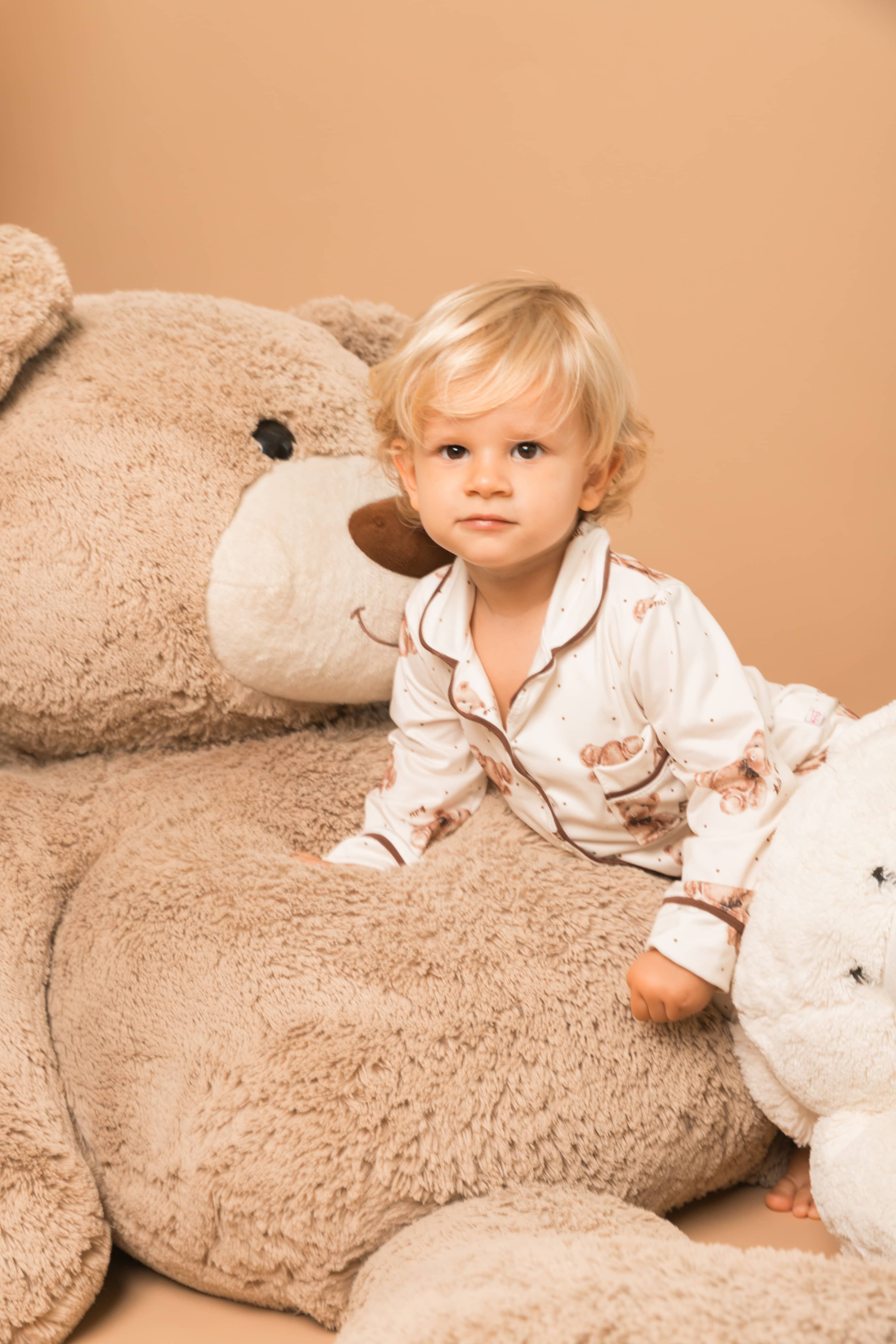 Pijama Infantil Americano Longo Ursos Poás | TUTTI AMI - Loja Oficial