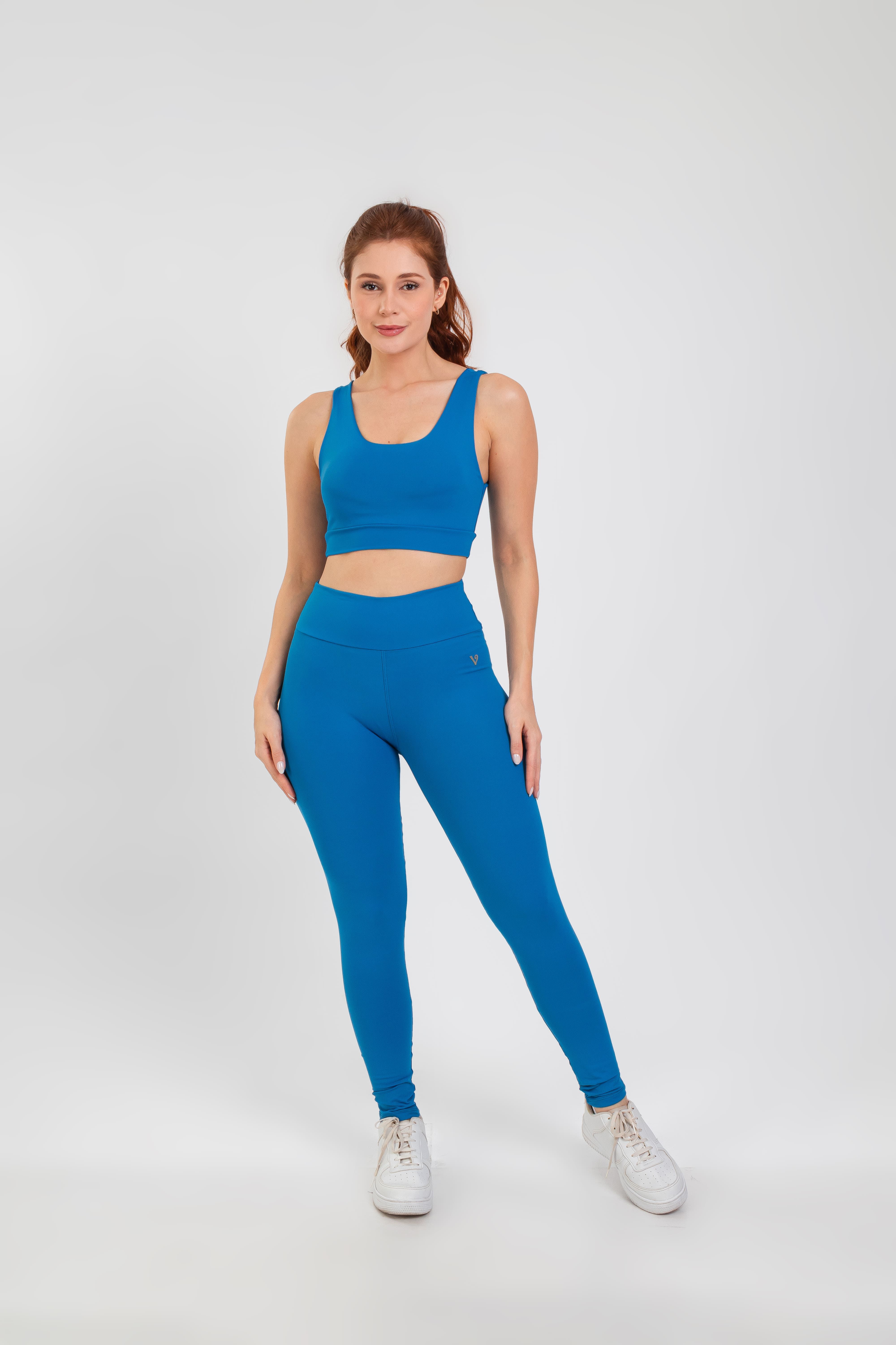 Calça Legging Feminina Básica - Azul Marine | VASHTI FITNESS