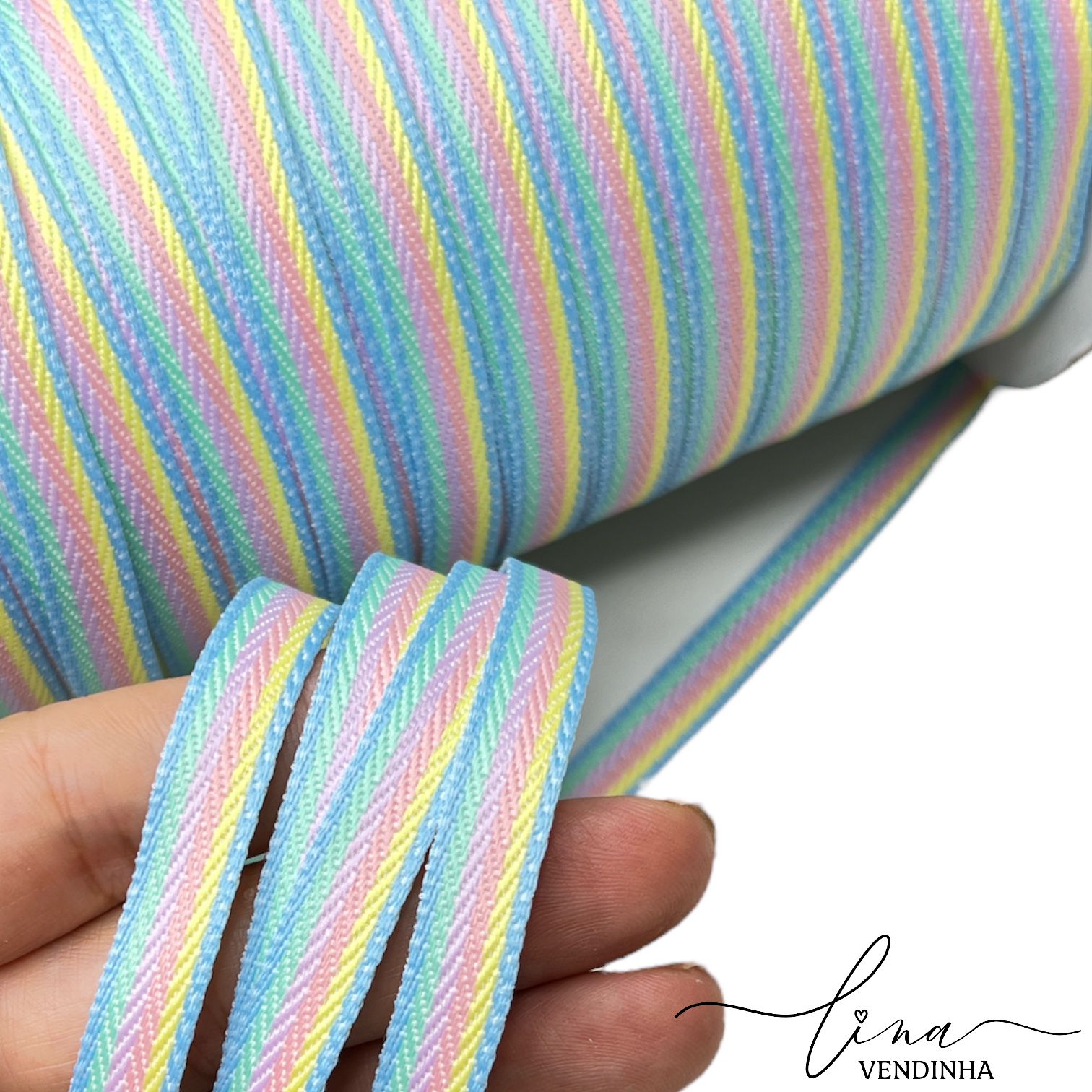 Fita Yama Arco-íris Candy | VENDINHALINA