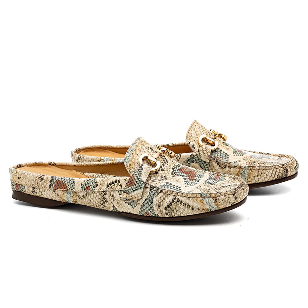 Mocassim Mule Python Multi | Veromoc