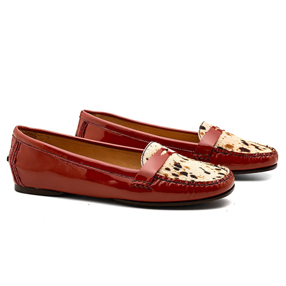 Mocassim Social Feminino Bordeaux | Veromoc