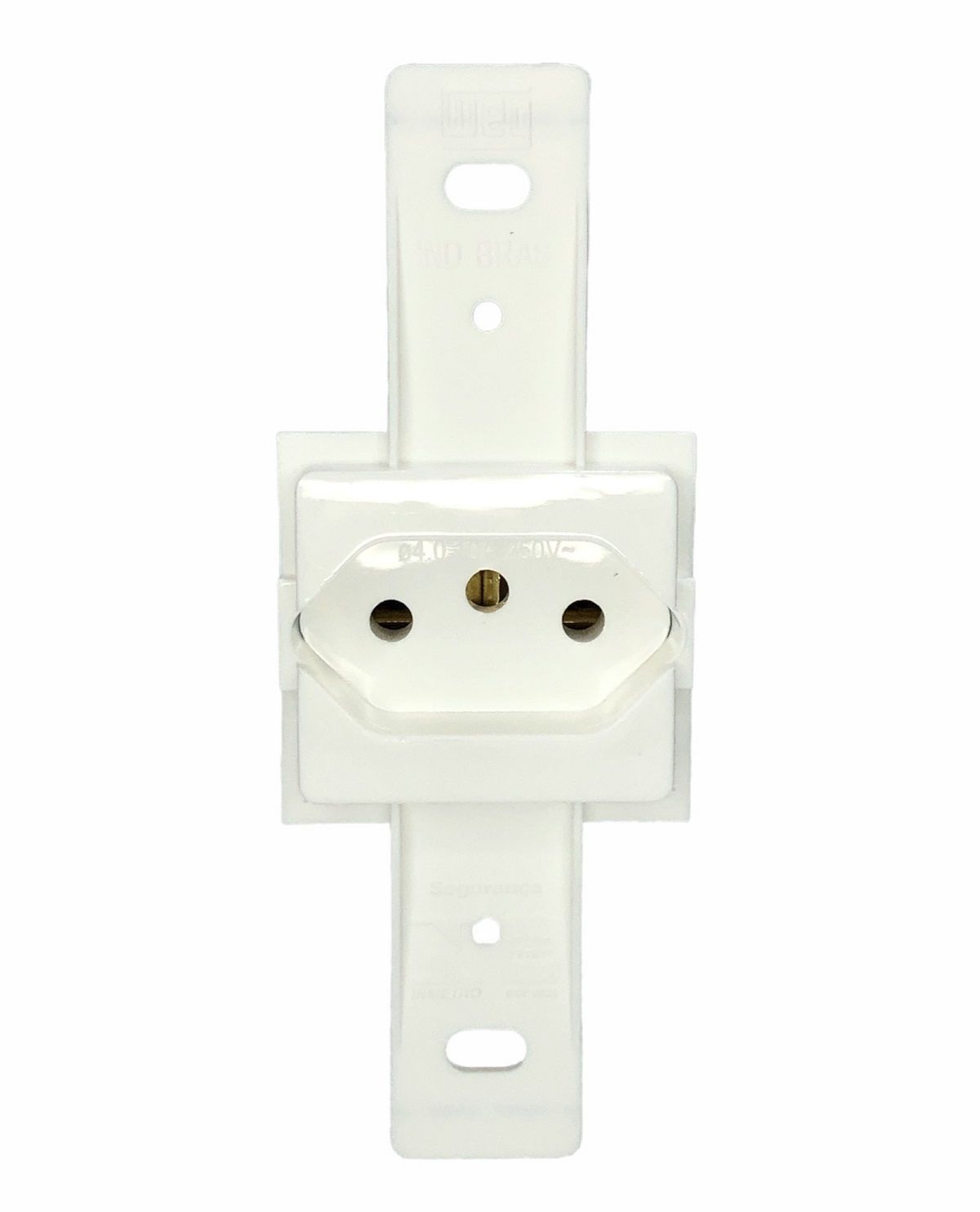 Tomada 2p+t 10a/250v Branca Tradicional Klin Weg 13329377 | MAQPART