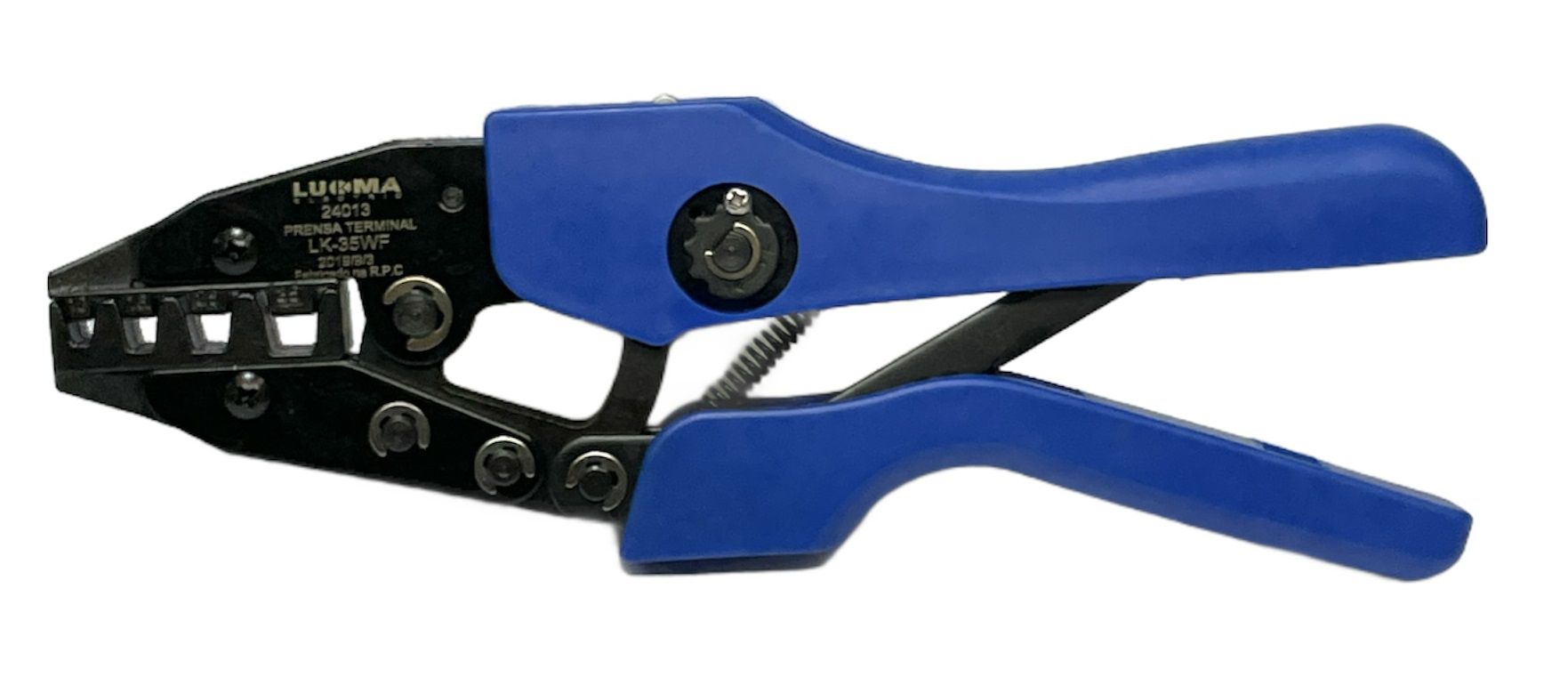 Alicate Prensa Terminal Tubo Ilhos 10 - 35mm Lukma 24013 | MAQPART