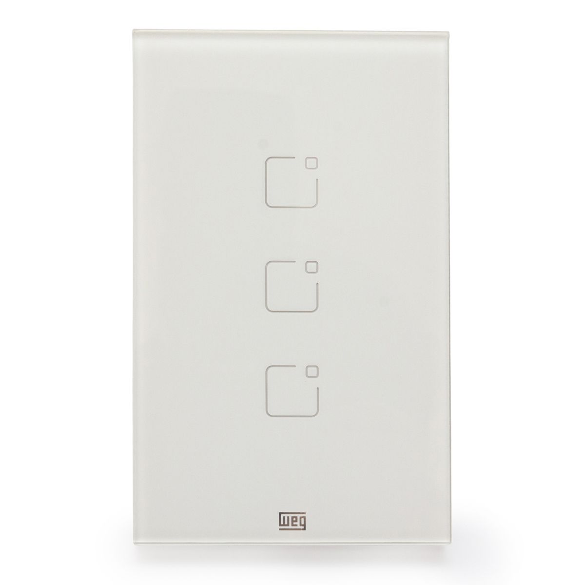 Interruptor Inteligente Touch Wi-Fi 3Botão Led Bivolt Weg | MAQPART