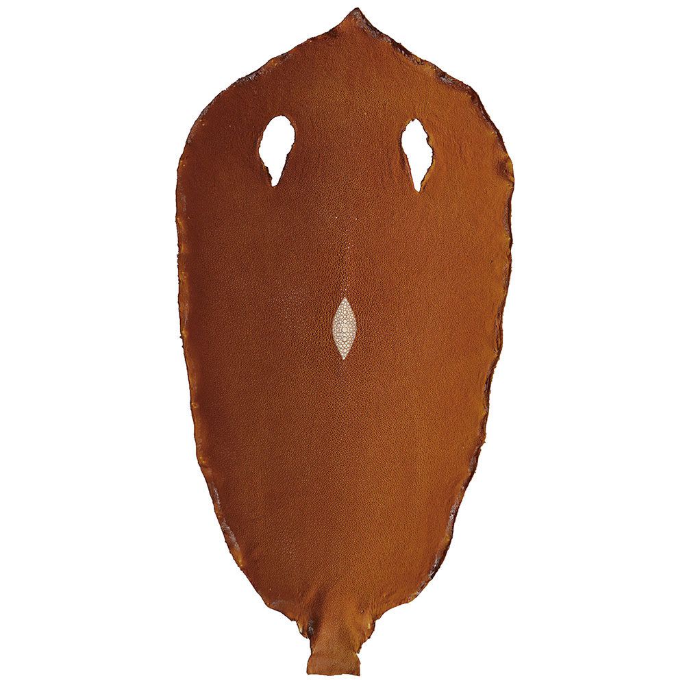 Couro de Arraia (Dasyatis spp.) - WHISKY 11" | Exotic Couros
