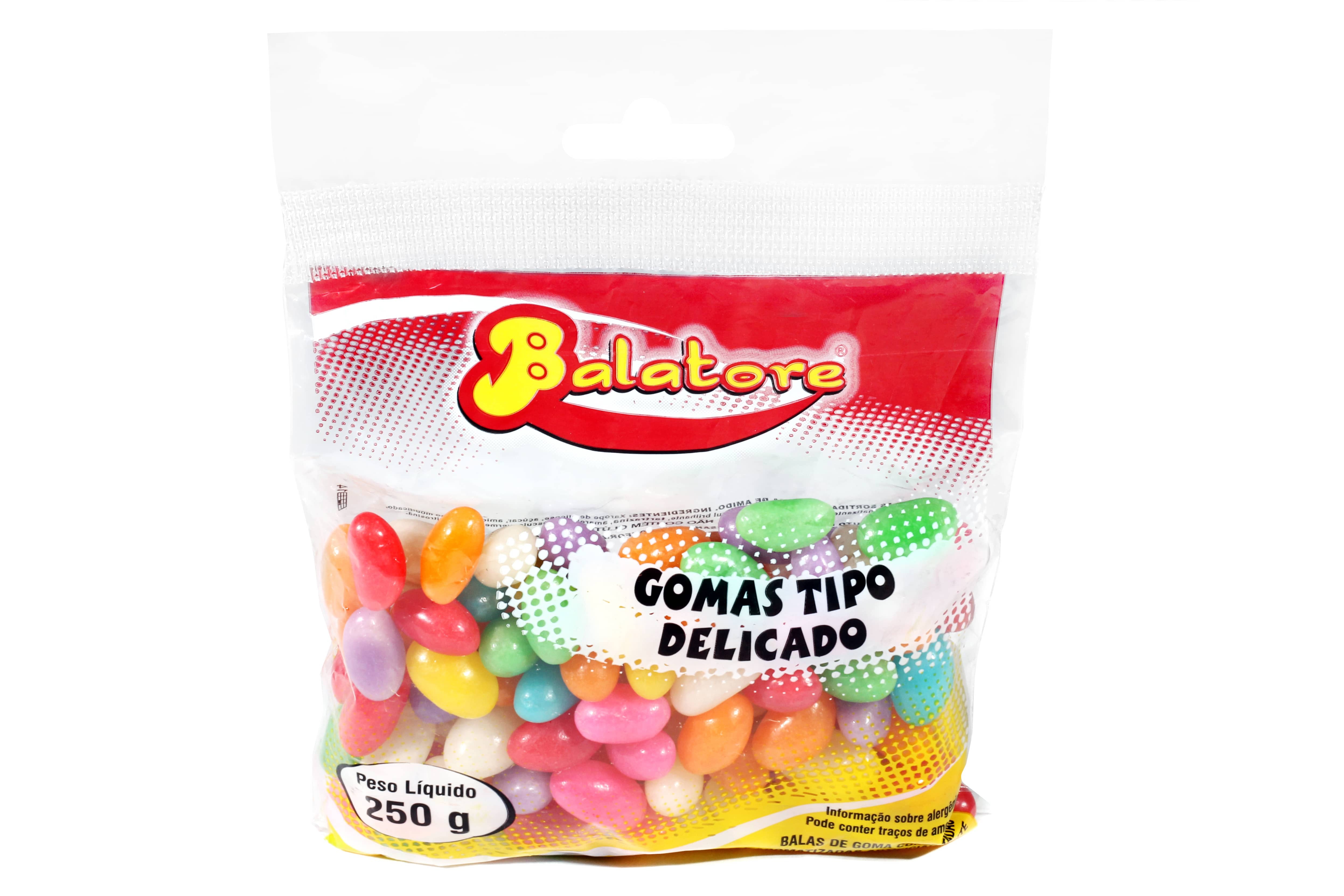 Goma tipo delicada 250g | BALATORE DOCES E APERITIVOS