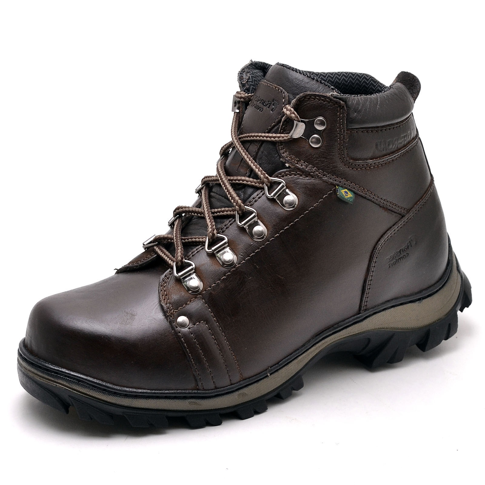 Bota Adventure Ranster Couro Valência Marrom | Felice Calçados