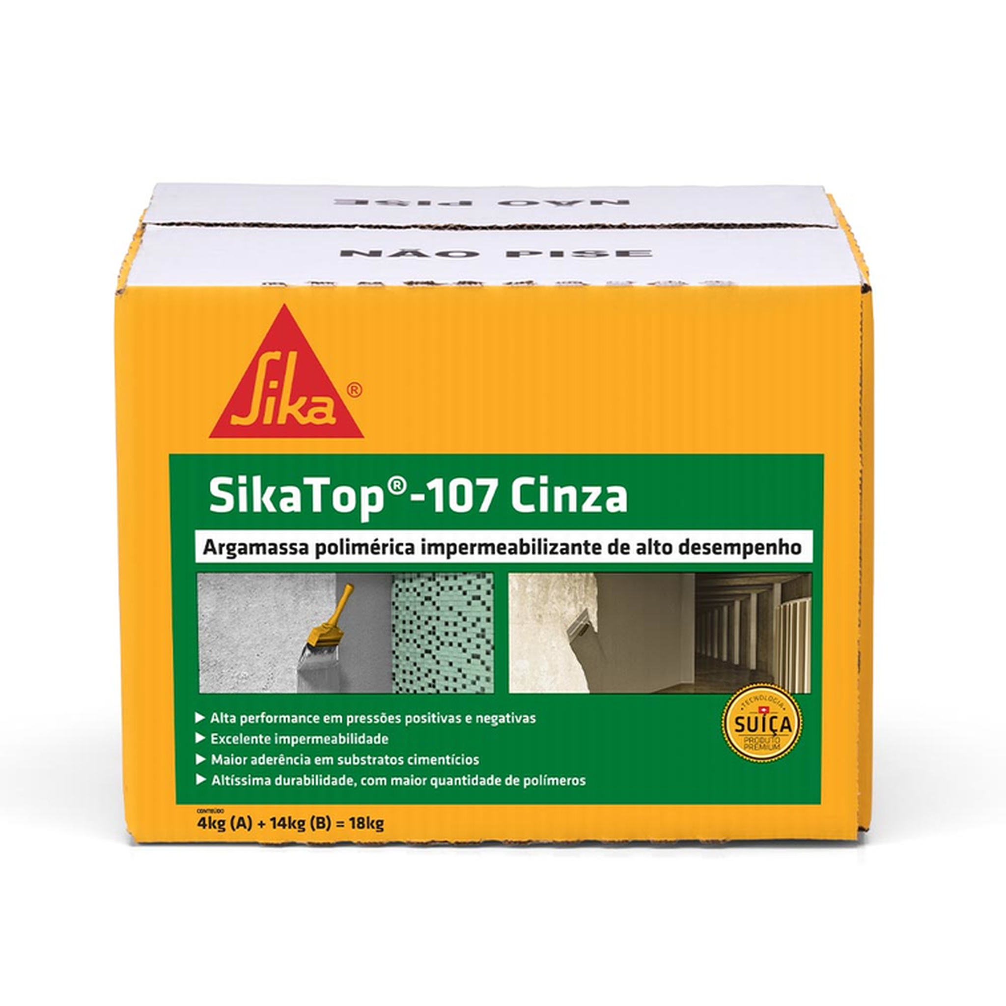 SIKA TOP 107 18KG | Impermix | Materiais de Construção