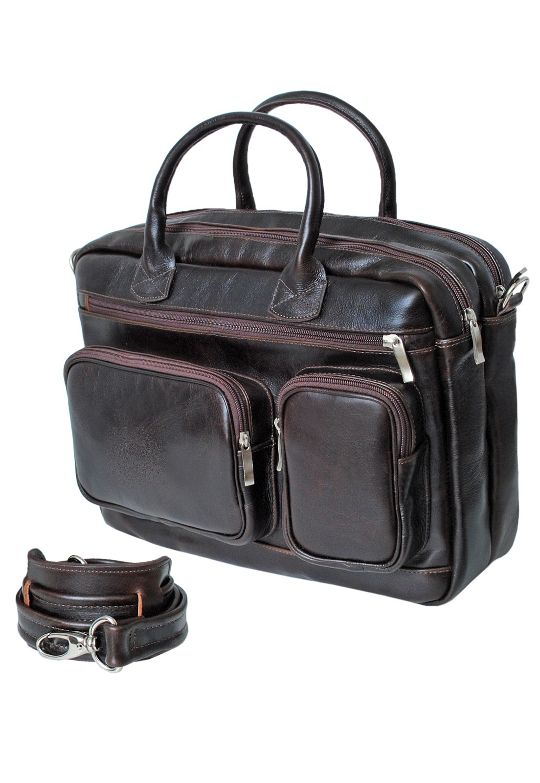 Pasta Executiva Em Couro Para Notebook Social | JFECOURO