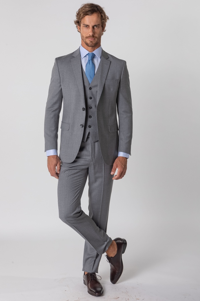 Terno Super 120 (Cinza Claro) | Diodato Alfaiataria