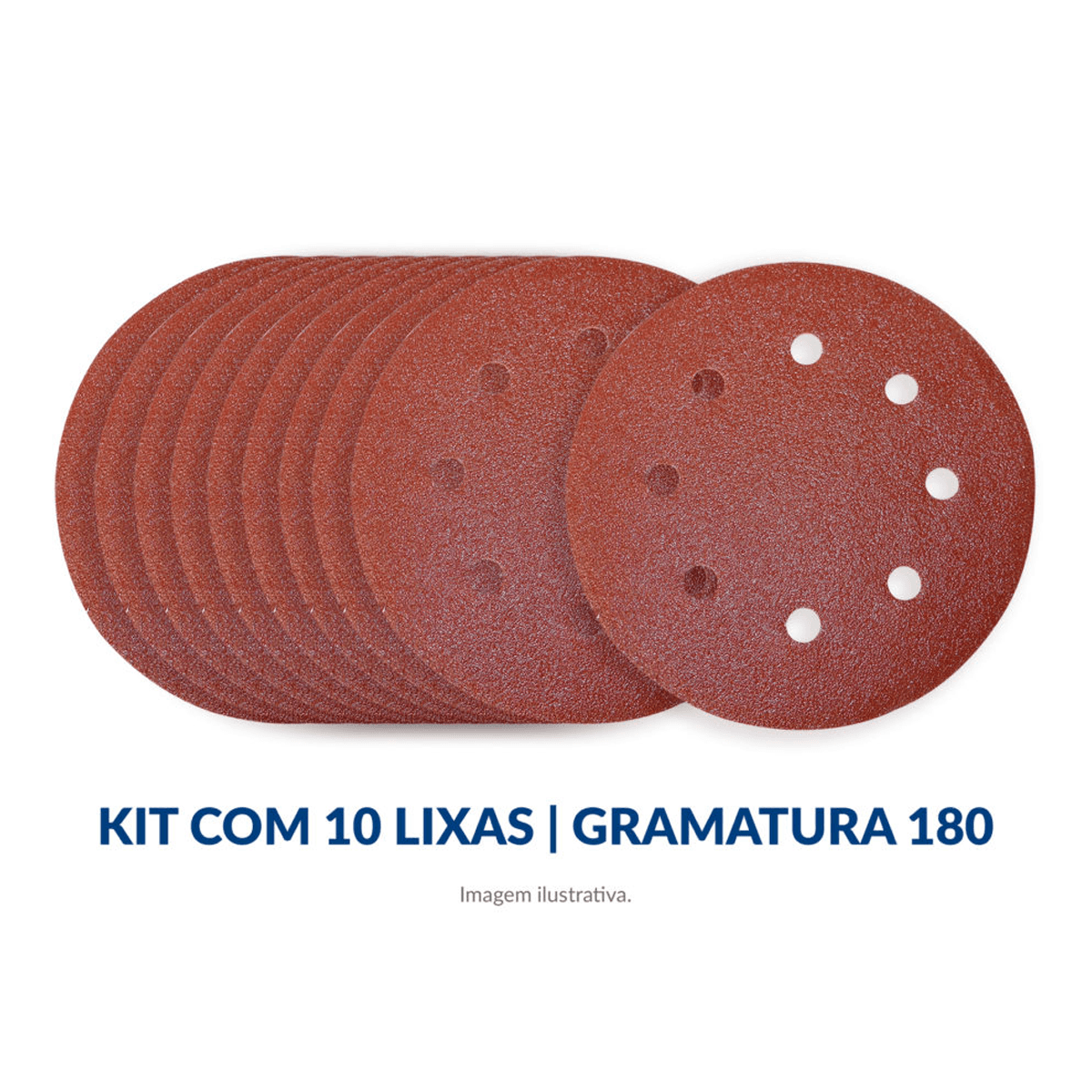 LIXA MENEGOTTI 180MM G 180 KIT C/10 29113157 - Loja Gomes