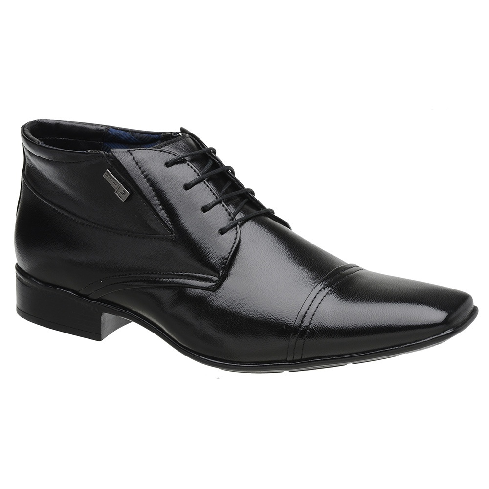 Bota Social Jota Pe preta Air Boot Manhattan | MADOK