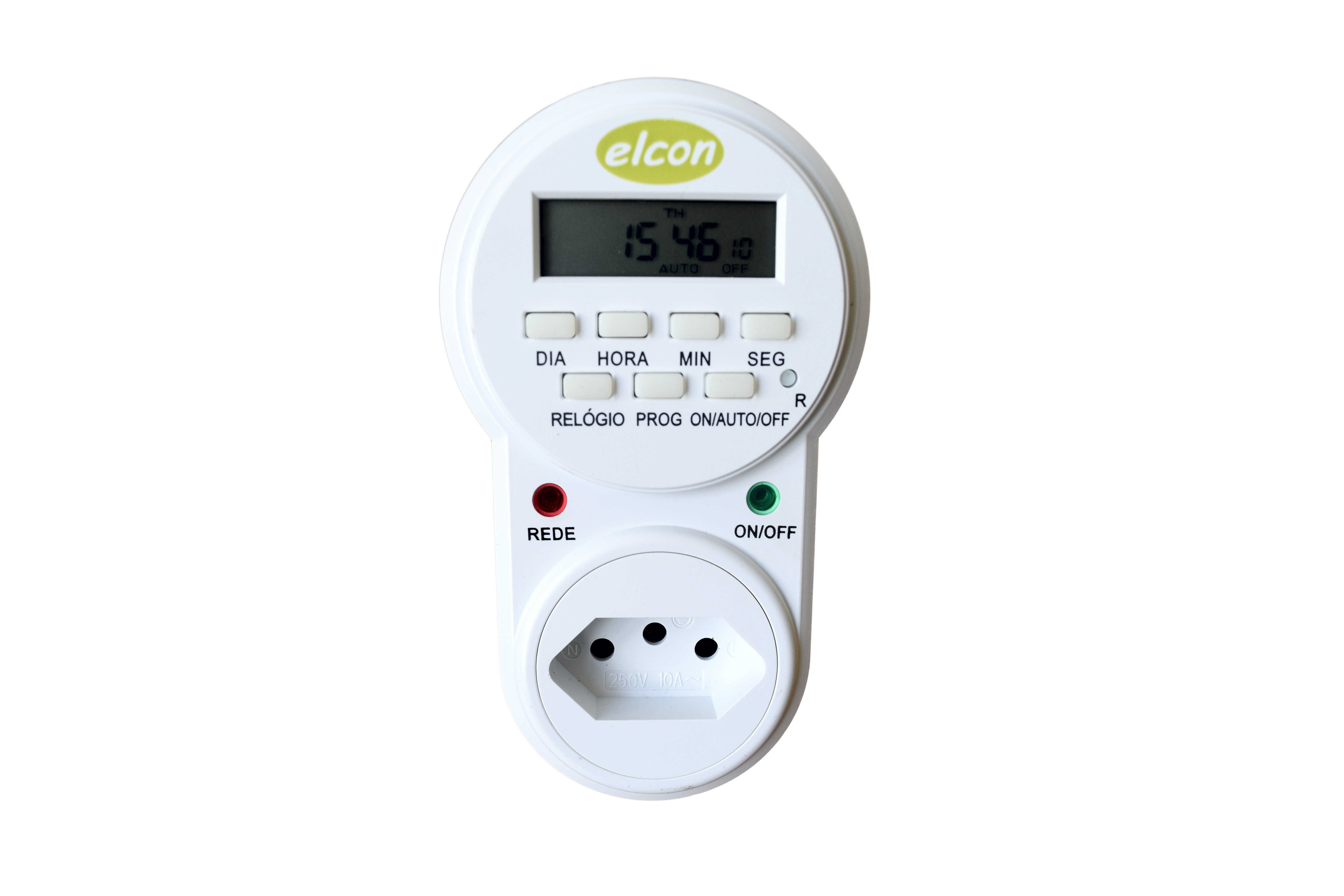 Timer Temporizador Digital Te-30 (Minimo 1 Seg.) 10a | Alfa Materiais ...