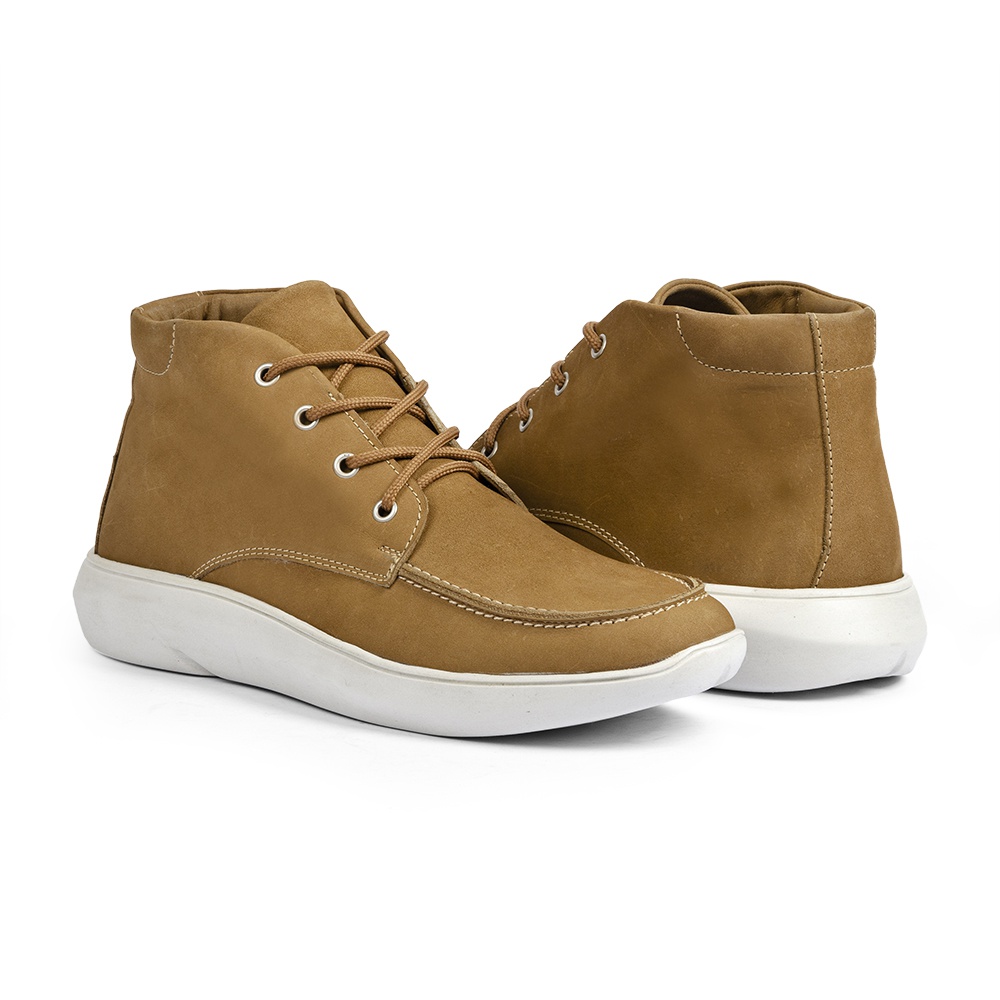 Bota Masculina San Martin Camel - Forrada Com Lã Para Neve E ...