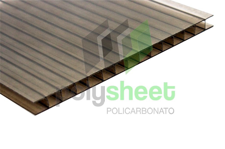 Policarbonato Alveolar Bronze 2,10x6,00 6mm | POLY SHEET POLICARBONATO