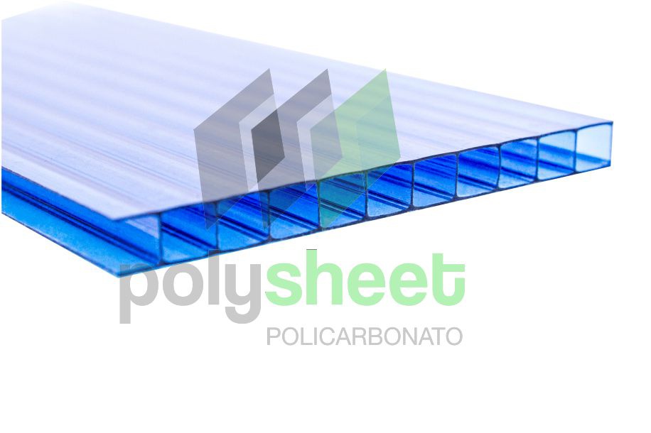 Policarbonato Alveolar Azul 1,05x6,00 6mm | POLY SHEET POLICARBONATO