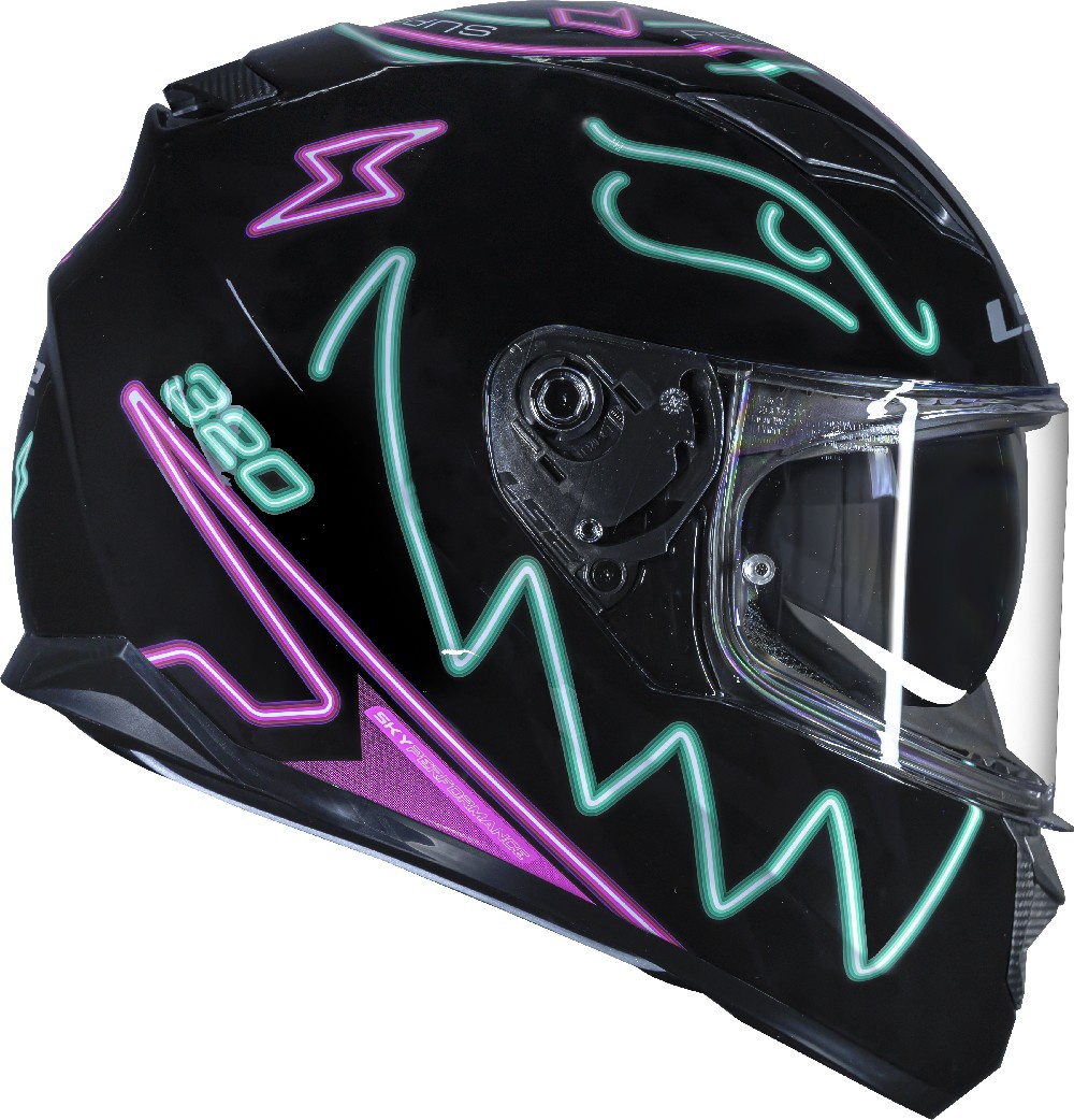 CAPACETE LS2 FF320 STREAM NEON ROSA | PRESIDENTE MOTOS