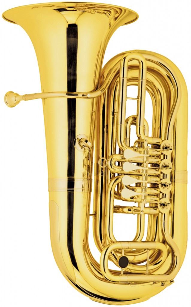 Tuba Sinfônica 4/4 4 Rotores Laqueada Hoyden | RAINHA MUSICAL