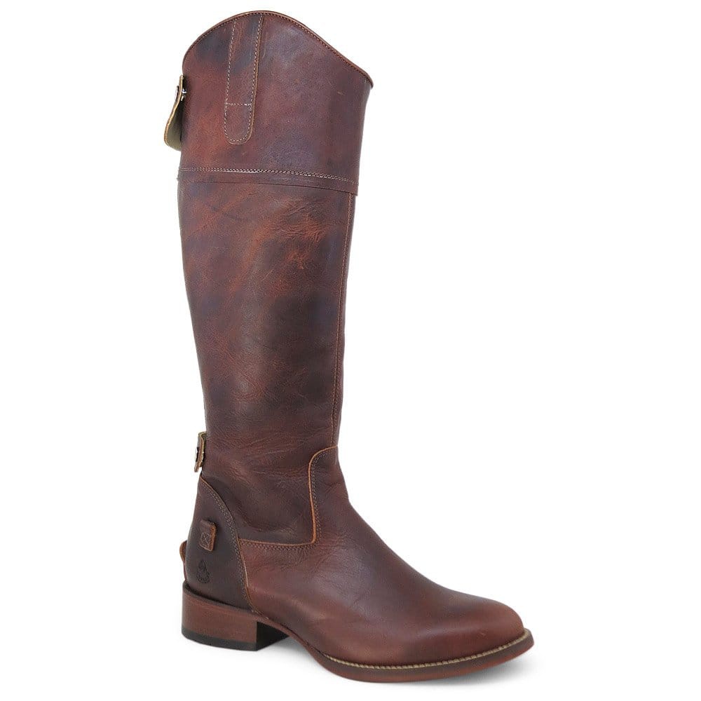 Bota Hípica Masculina Couro Fóssil Havana - Silverado Botas | SILVERADO ...