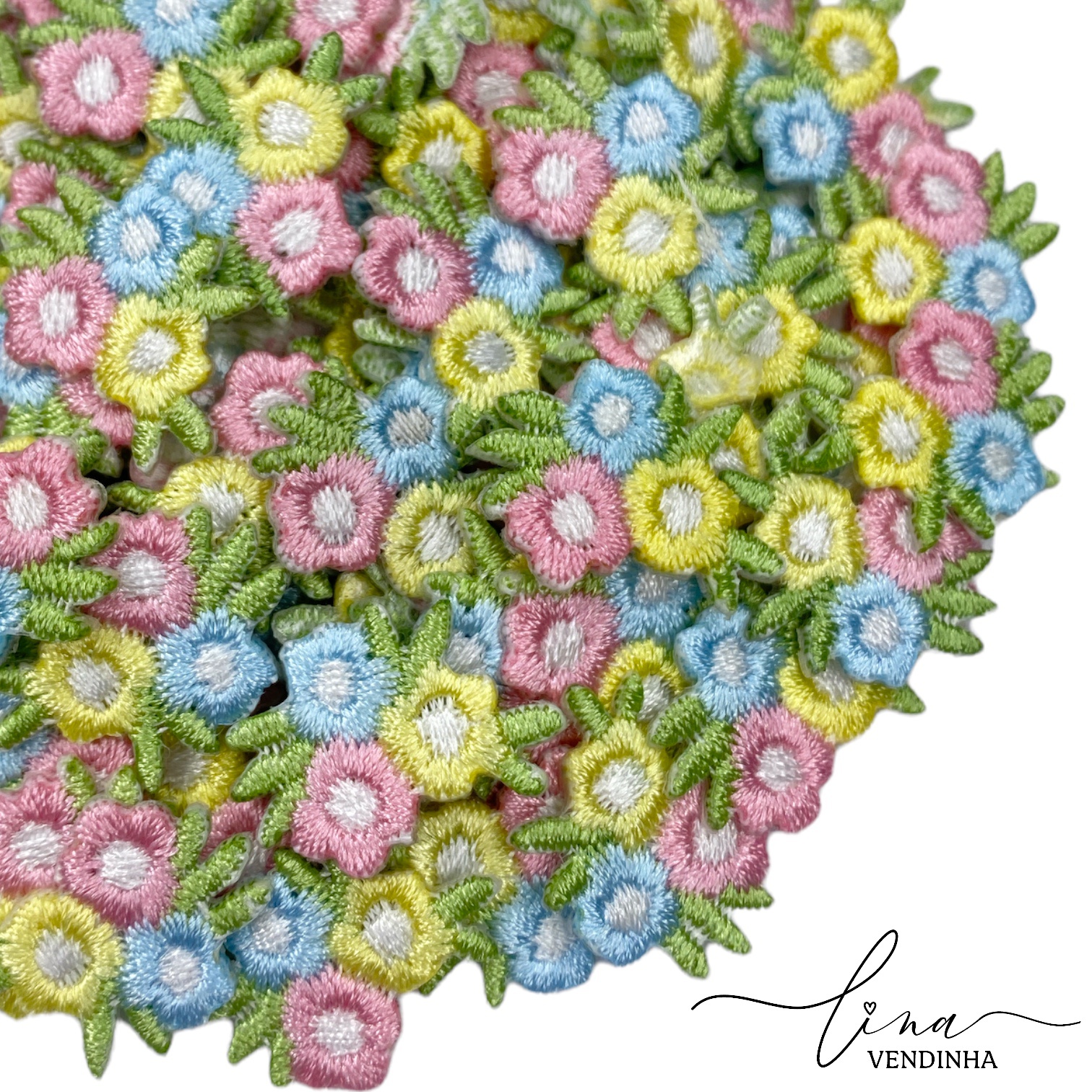 Mini Flor Termo Colante (4Uni.) | VENDINHALINA