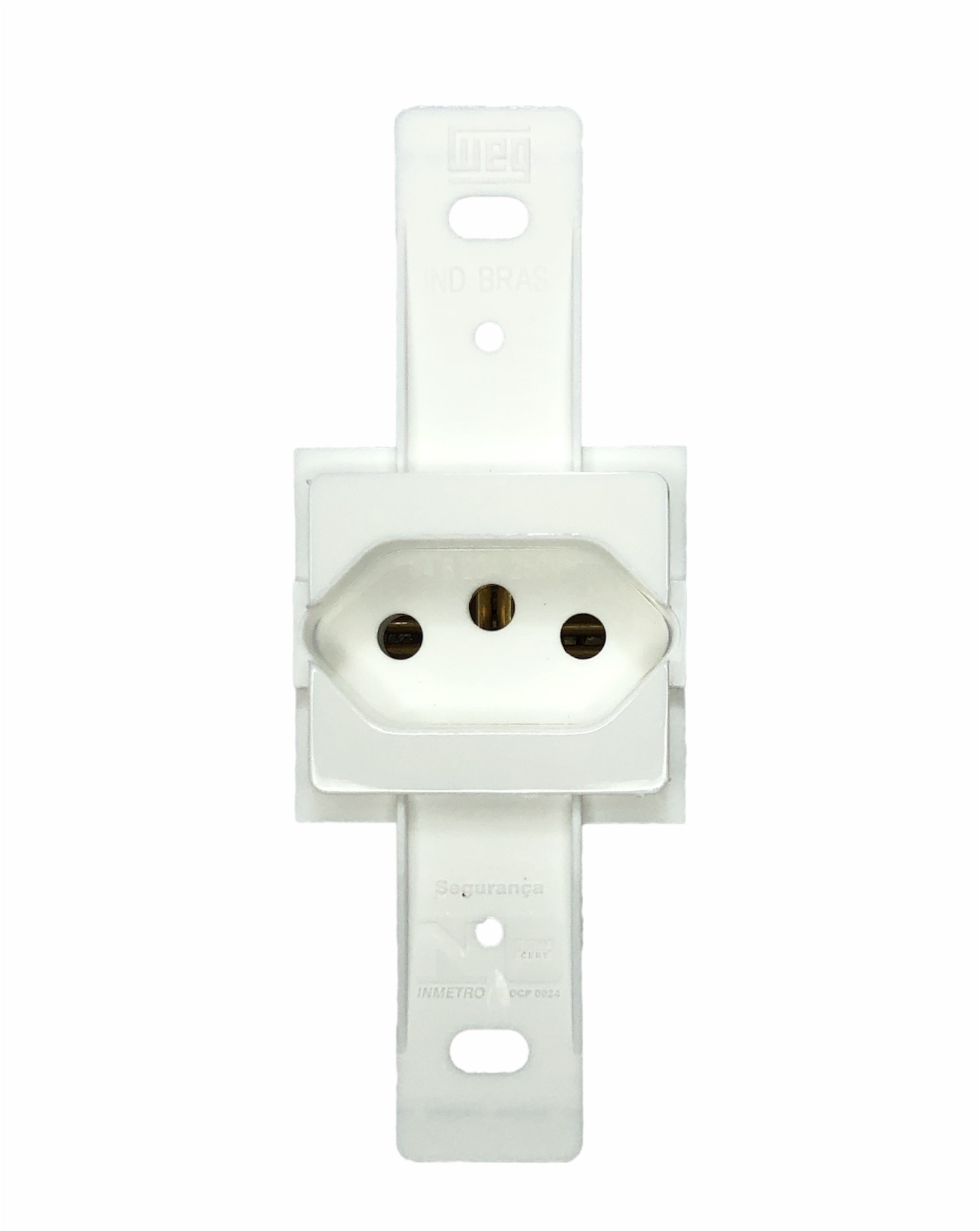 Tomada 2p+t 20a/250v Branca Tradicional Klin Weg 13330048 | MAQPART
