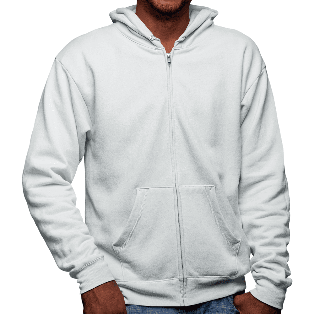 Moletom Zíper Branco | Adrenalina Drop