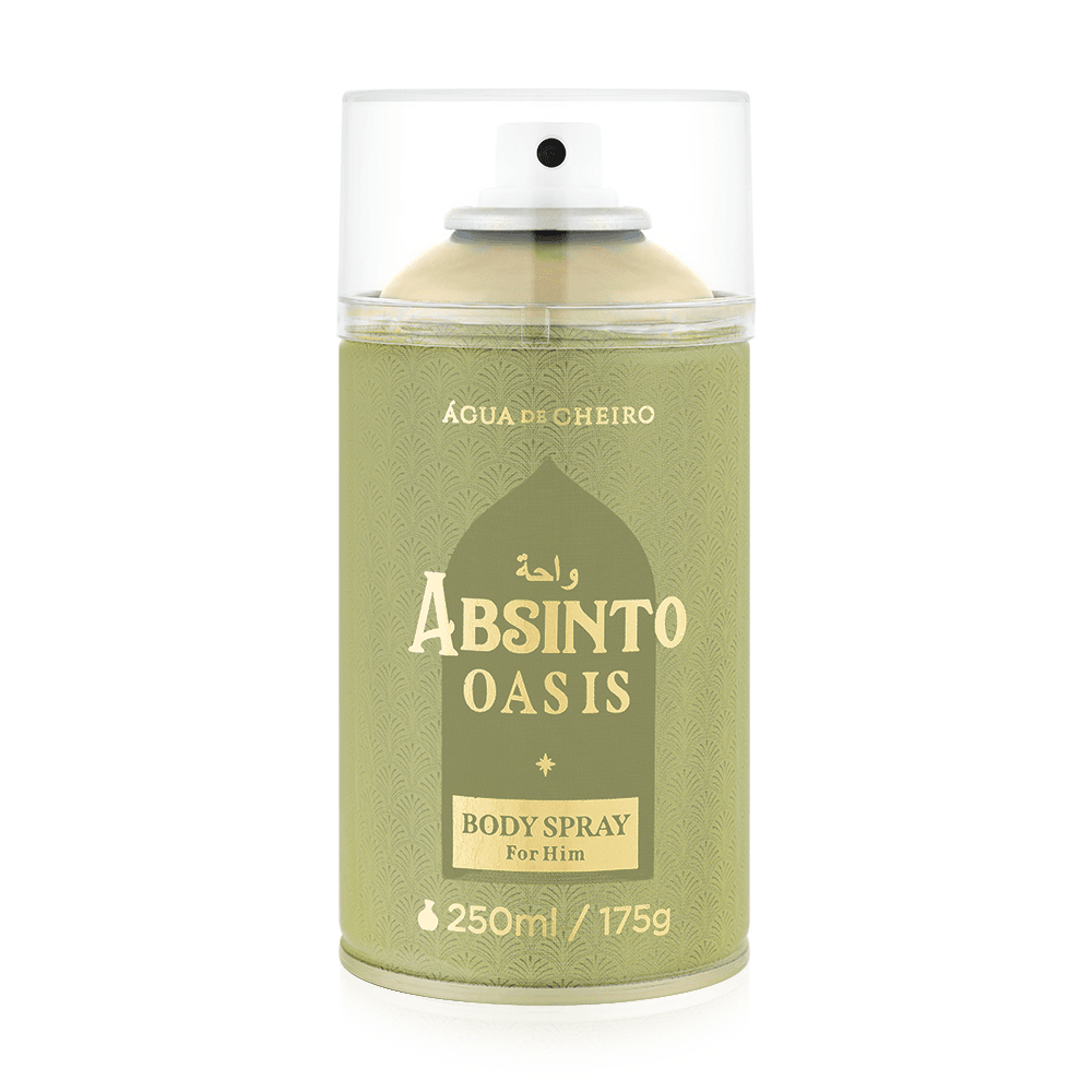 Body Spray Absinto Scents Oasis Masculino 250ml | ÁGUA DE CHEIRO
