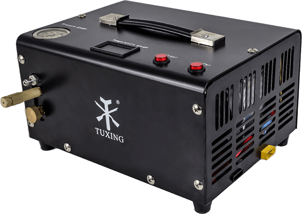 COMPRESSOR DE AR TUXING ALTA PRESSAO 250 BAR 12V - Airsoft e Armas de ...