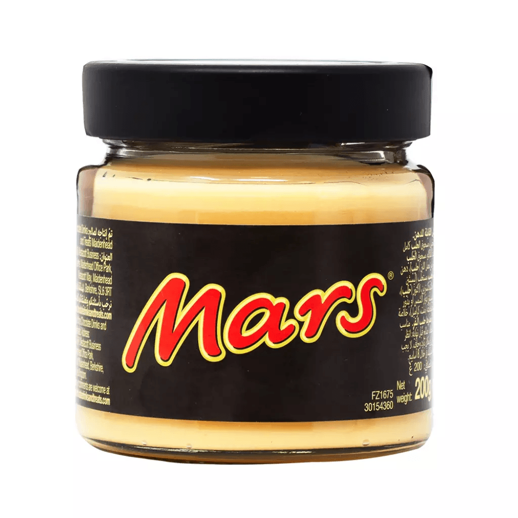 Creme Mars 200g – Chocolate, Caramelo e Nougat Cremoso d bestcandyz