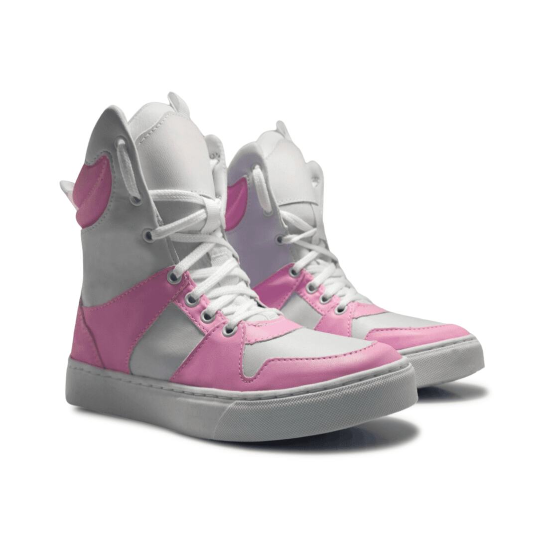 Bota de Treino Cheia de Marra Boxer Branco e Rosa | CHEIA DE MARRA