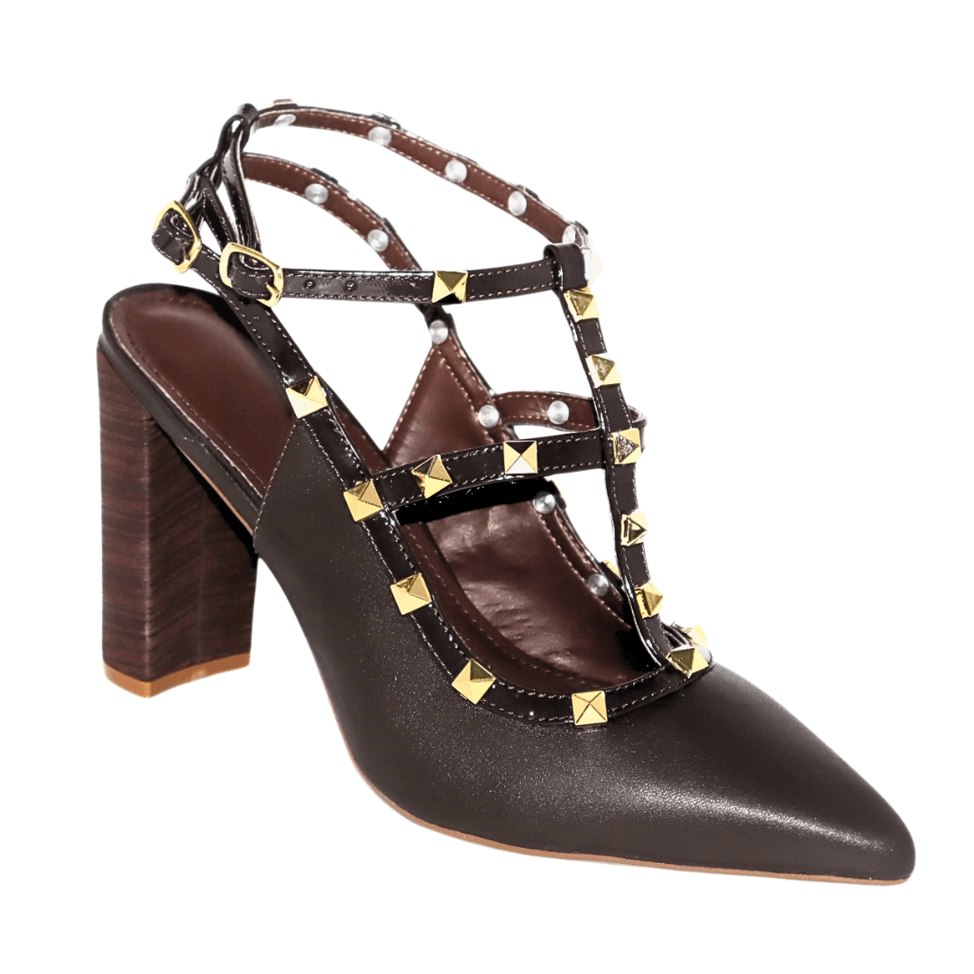 Scarpin Salto Grosso Pirâmide Machiatto 5500 | DROPSHIPPING GRIFFE ...