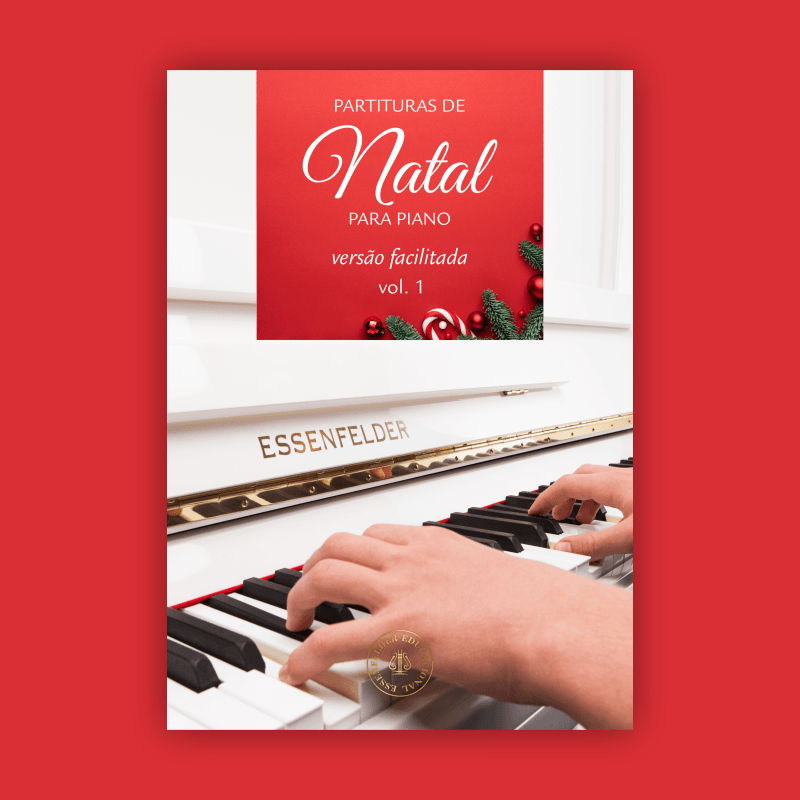 Partituras de Natal para Piano - Vol. 1 | Essenfelder Educacional