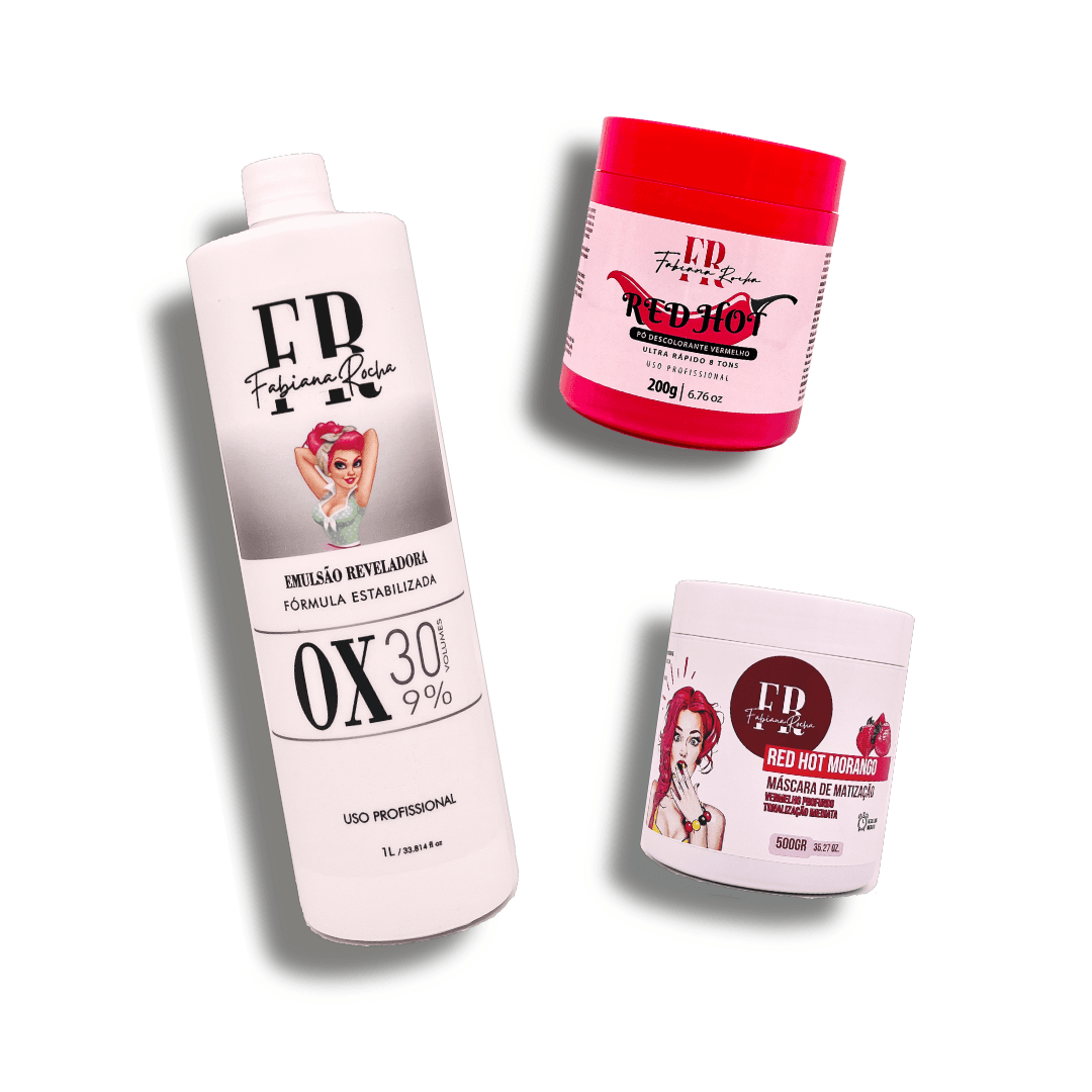 KIT Vermelho Perfeito By Fabiana Rocha | by fabiana rocha