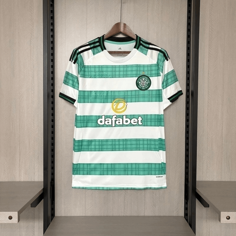 Camisa Celtic Home I 25/26 - Verde e Branca - Torcedor Masculina ...