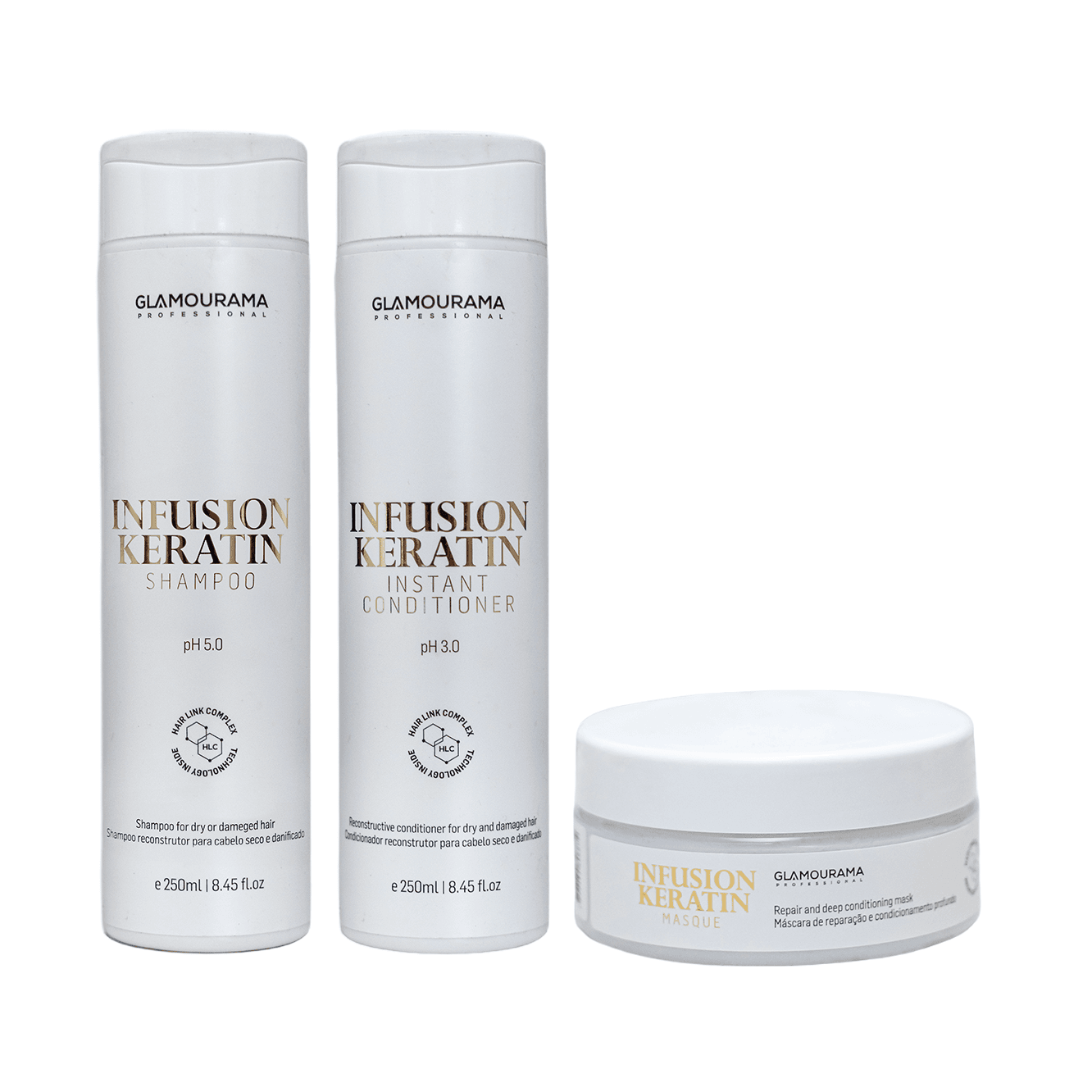 Kit Infusion Keratin TRIO | GLAMOUR WEB