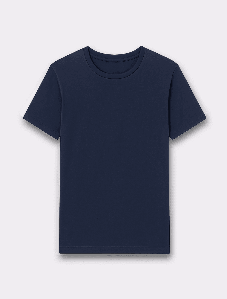Camiseta Básica Pima Azul | Hermoso Compadre