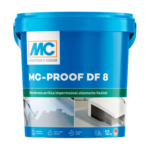 MC PROOF DF 8 - MC BAUCHEMIE - BD 12KG | ImperSelantes - Produtos ...