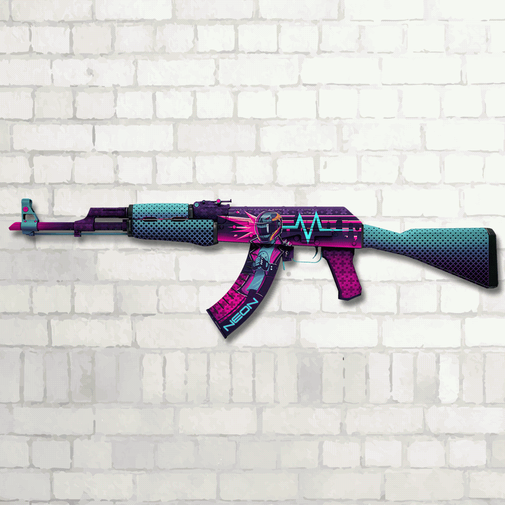 Skin Mdf Csgo | Neon Rider | Inter Adesivos Decorativos