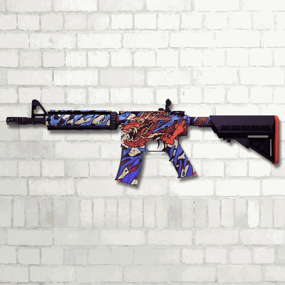 Skin Mdf Csgo | Dragon King | Inter Adesivos Decorativos