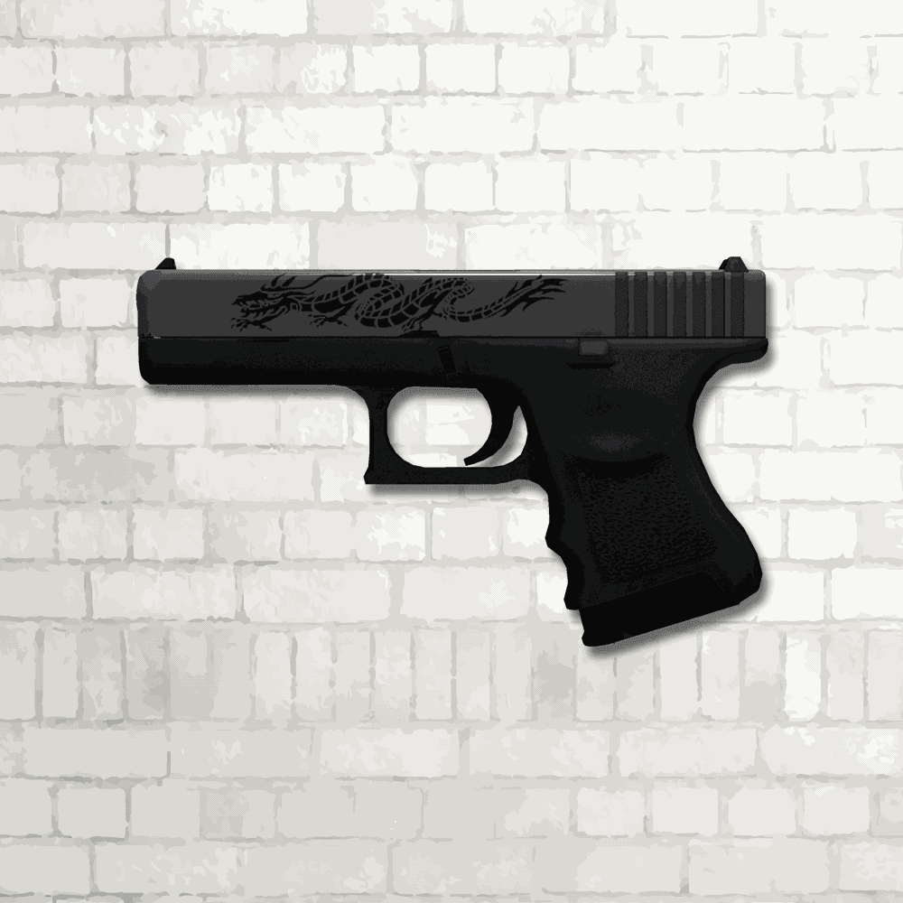 Skin Mdf Csgo | Dragon Tattoo | Inter Adesivos Decorativos