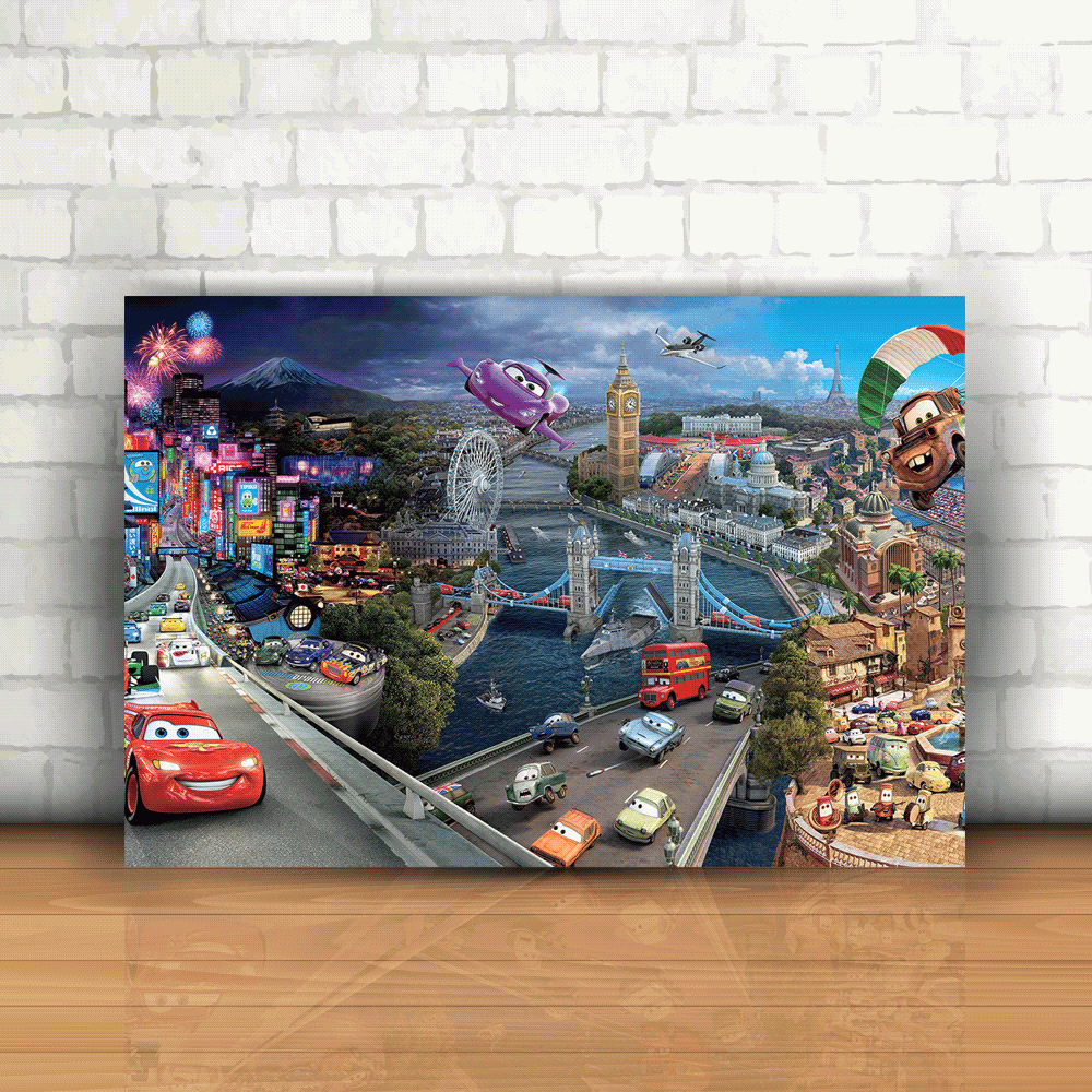 Placa Decorativa - Cars | Inter Adesivos Decorativos