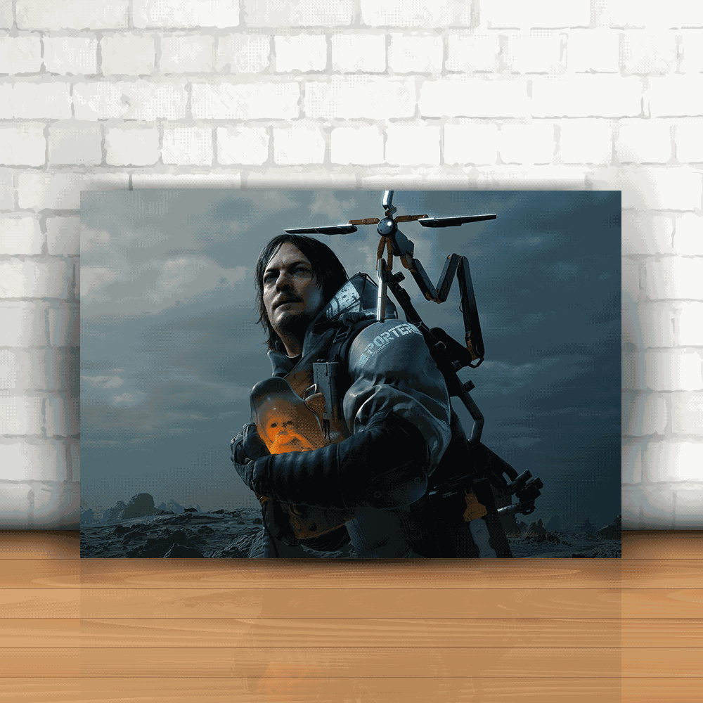 Placa Decorativa - Death Stranding | Inter Adesivos Decorativos