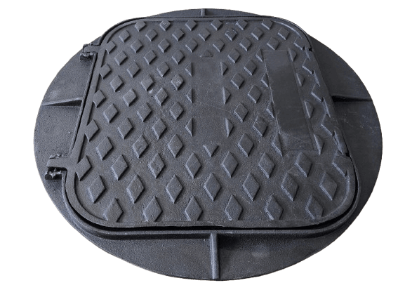 Tampão T33 Articulado Redondo 66 cm Diâmetro | Fundidos GK Ltda