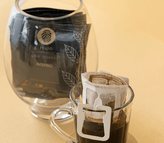 SACHÊ DRIP COFFEE ORGÂNICO INTENSO À GRANEL | LEGADO CAFÉS