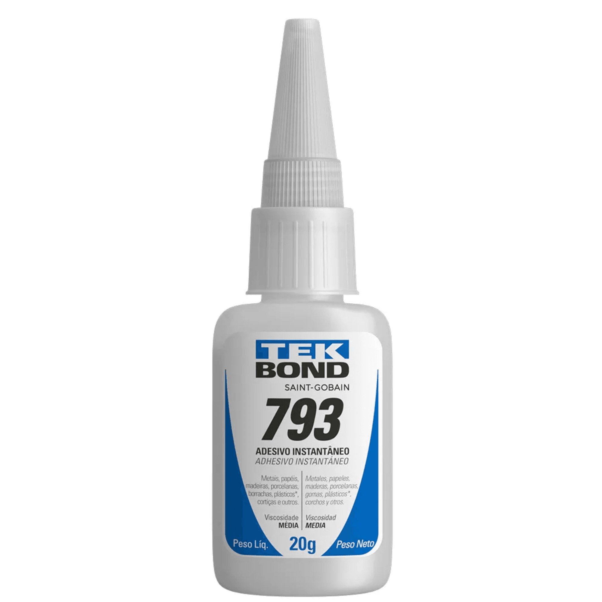 Adesivo Instantâneo 20gr 793 20571002800 - Tek Bond | Mabore
