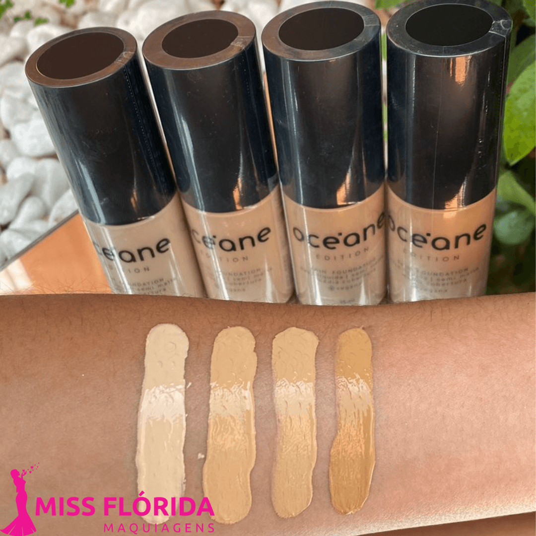 Base liquida Oceane Edition | MISS FLÓRIDA MAQUIAGENS